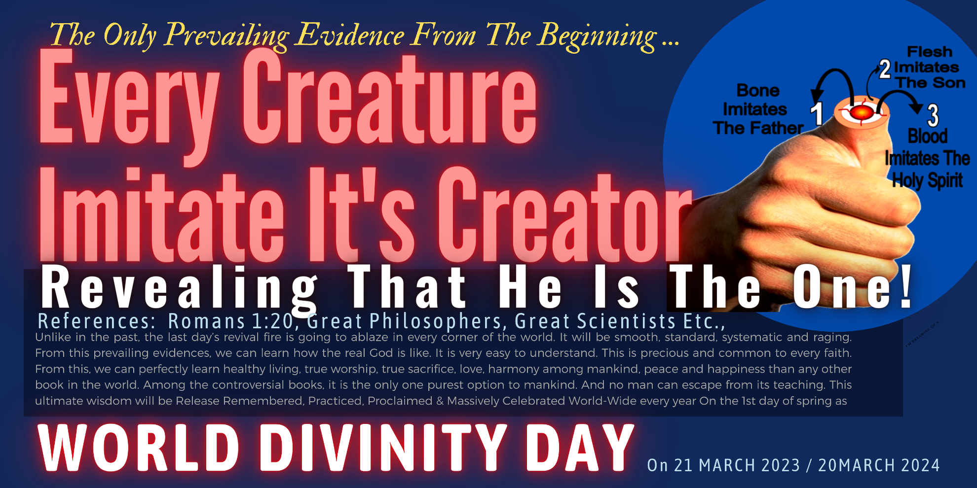 World Divinity Day Posters - Royal Academy Of Global Peace